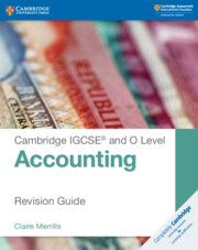 Cambridge IGCSE Accounting (0452)